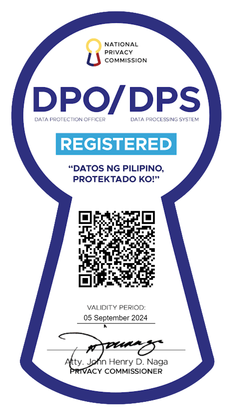 NPC Seal of Registration | IQOS Philippines