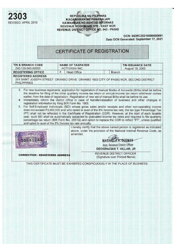 Required Permits | IQOS Philippines
