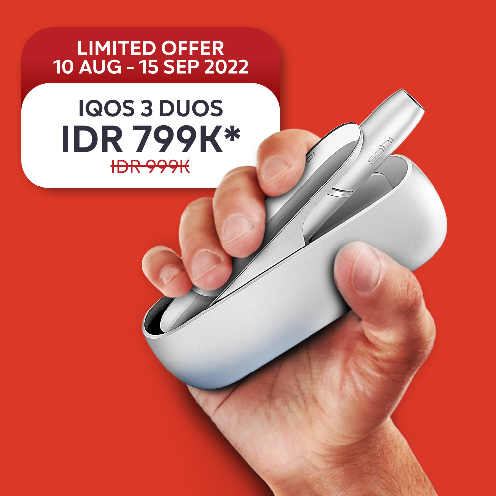 IQOS Perangkat Alternatif Bebas Asap Teknologi Memanaskan Tembakau ...