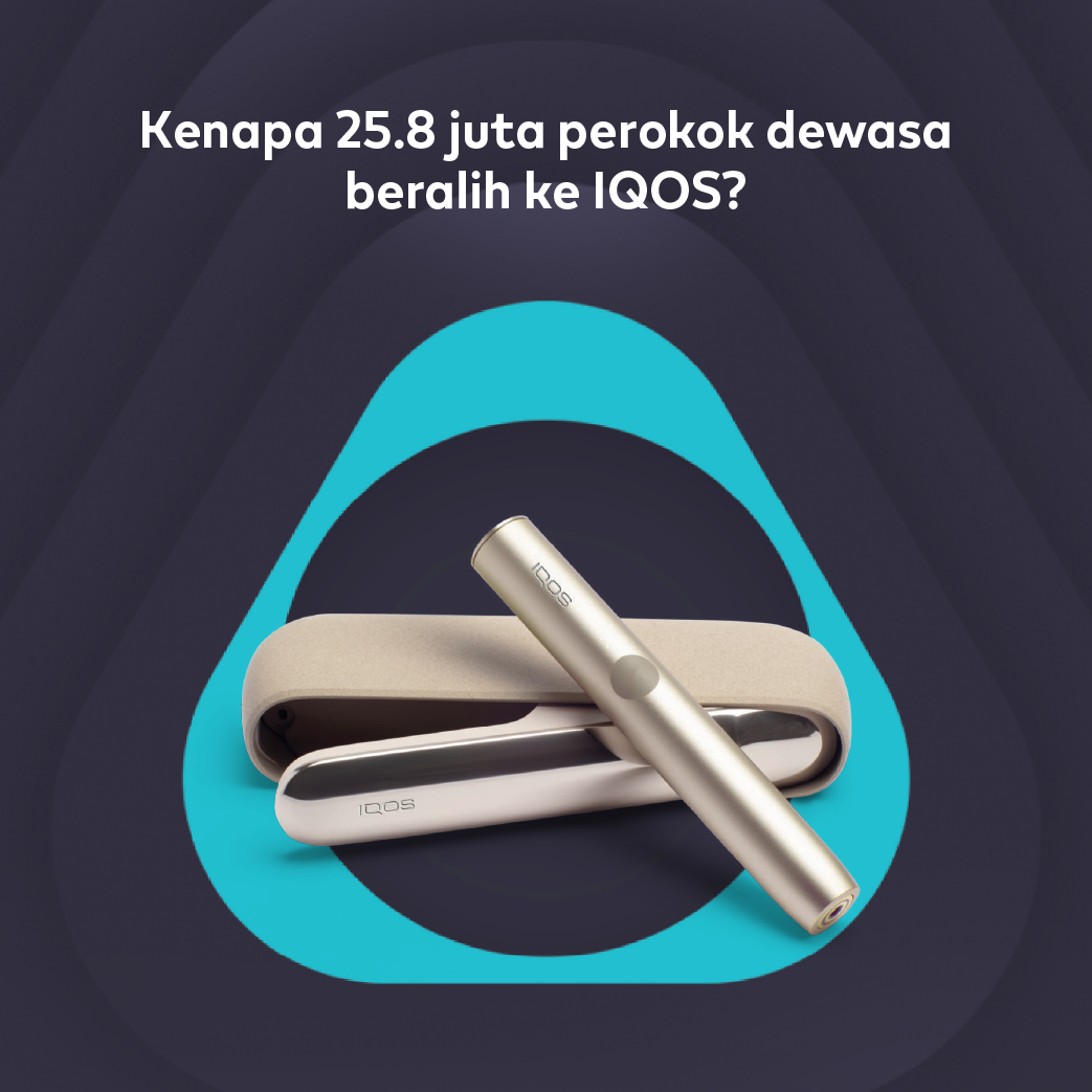 IQOS Produk Perangkat Alternatif Bebas Asap Dengan Teknologi Tembakau ...