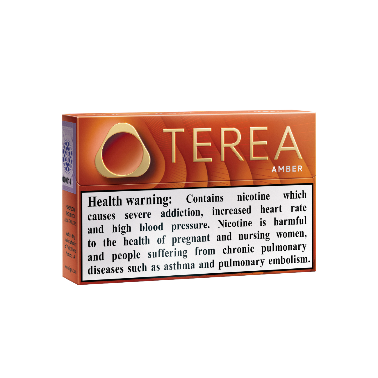Buy TEREA Amber pack for IQOS ILUMA | IQOS United Arab Emirates