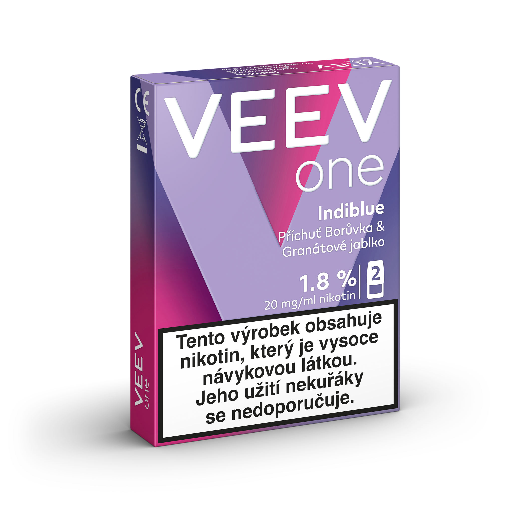 Kup VEEV ONE Indiblue - krabičku se dvěma náplněmi | IQOS CZ