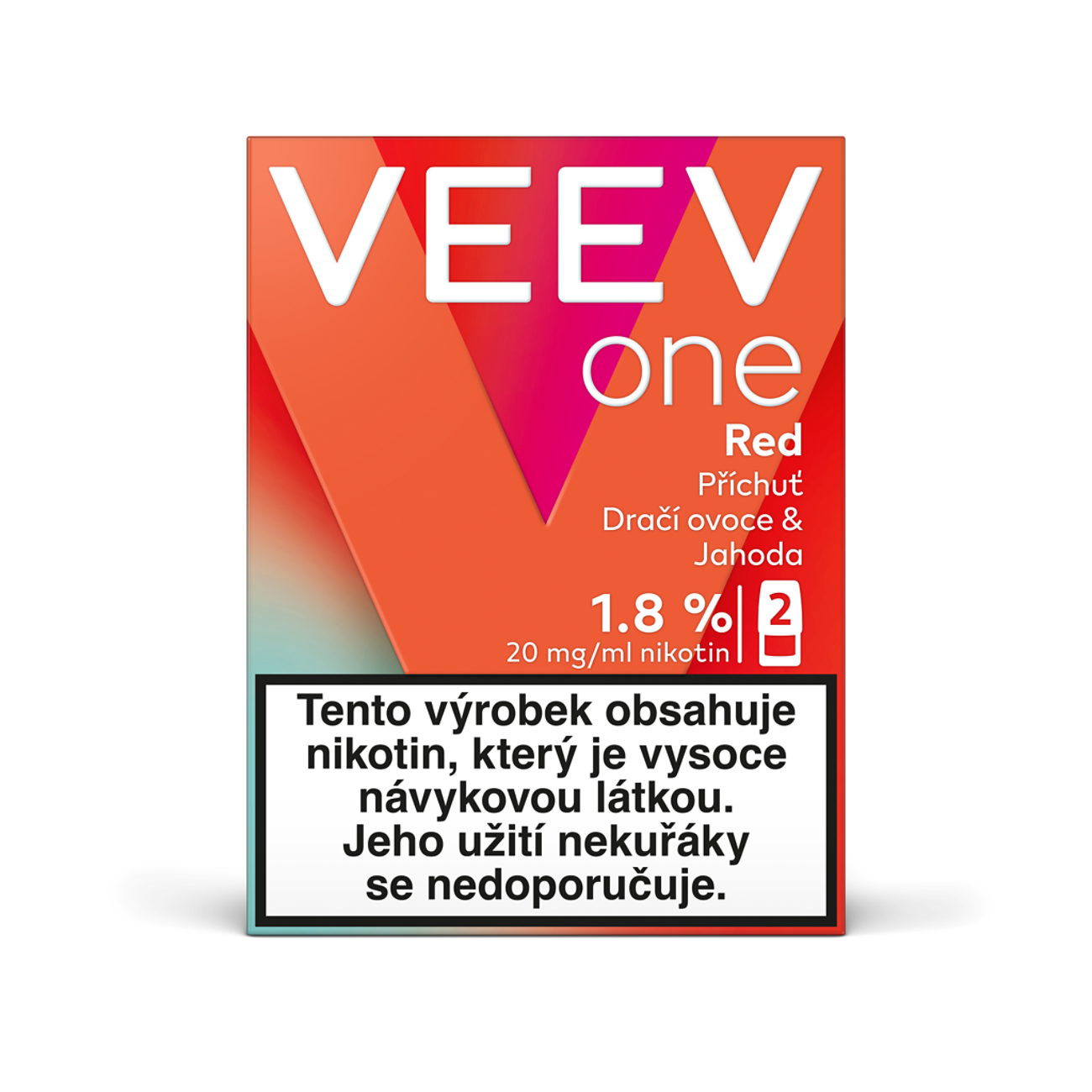 Kup VEEV ONE Red - krabičku se dvěma náplněmi | IQOS CZ