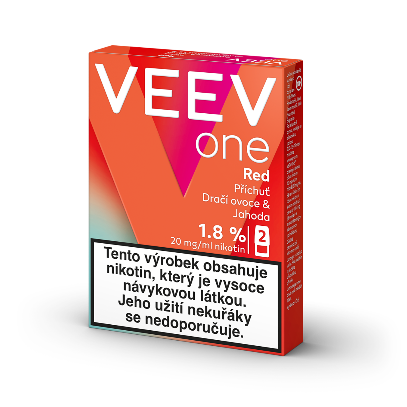 Kup VEEV ONE Red - krabičku se dvěma náplněmi | IQOS CZ