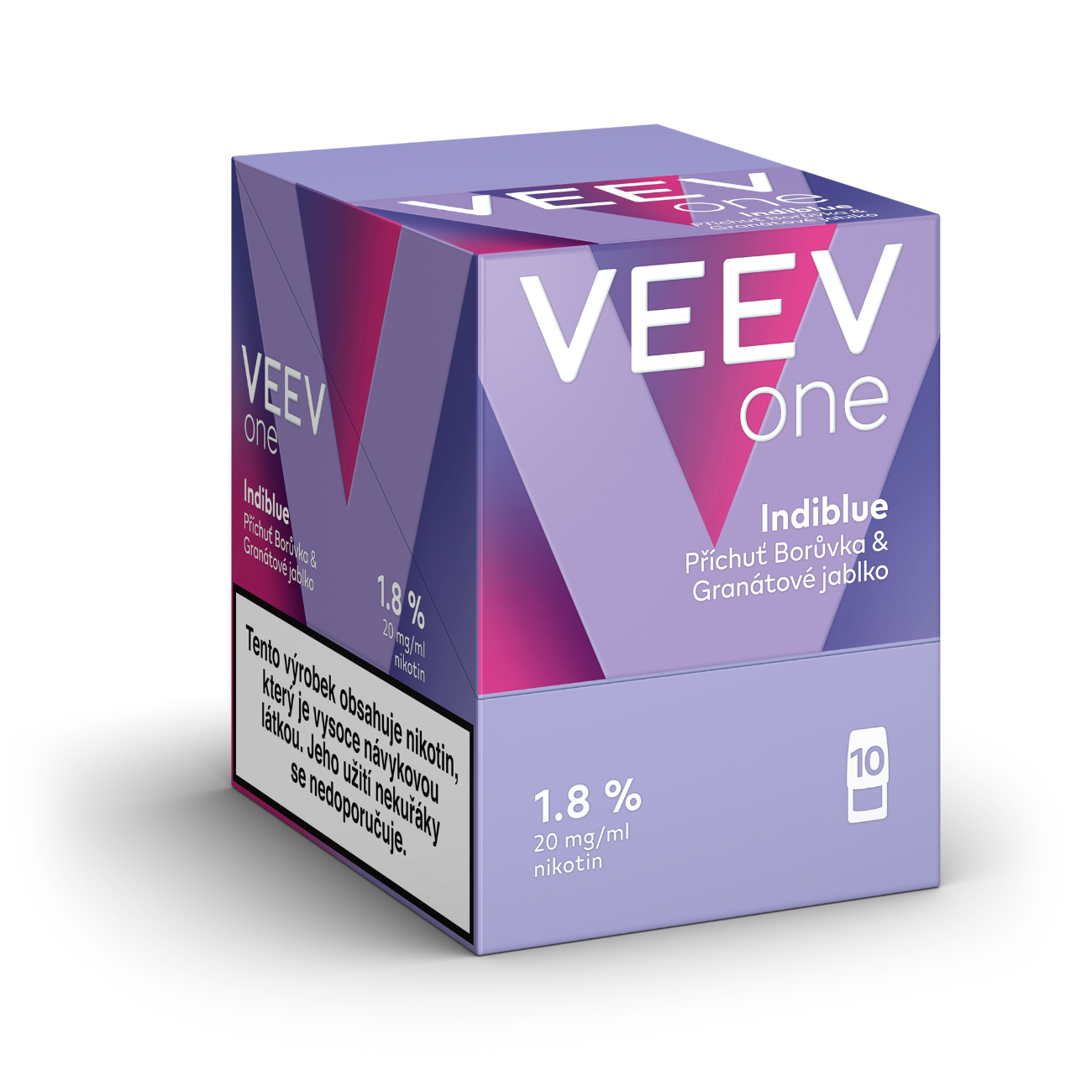 Kup VEEV ONE Indiblue karton: 5x2 náplně | IQOS CZ