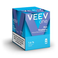 Kup VEEV ONE Blue Raspberry karton (1,6 %): 5x2 náplně | IQOS CZ