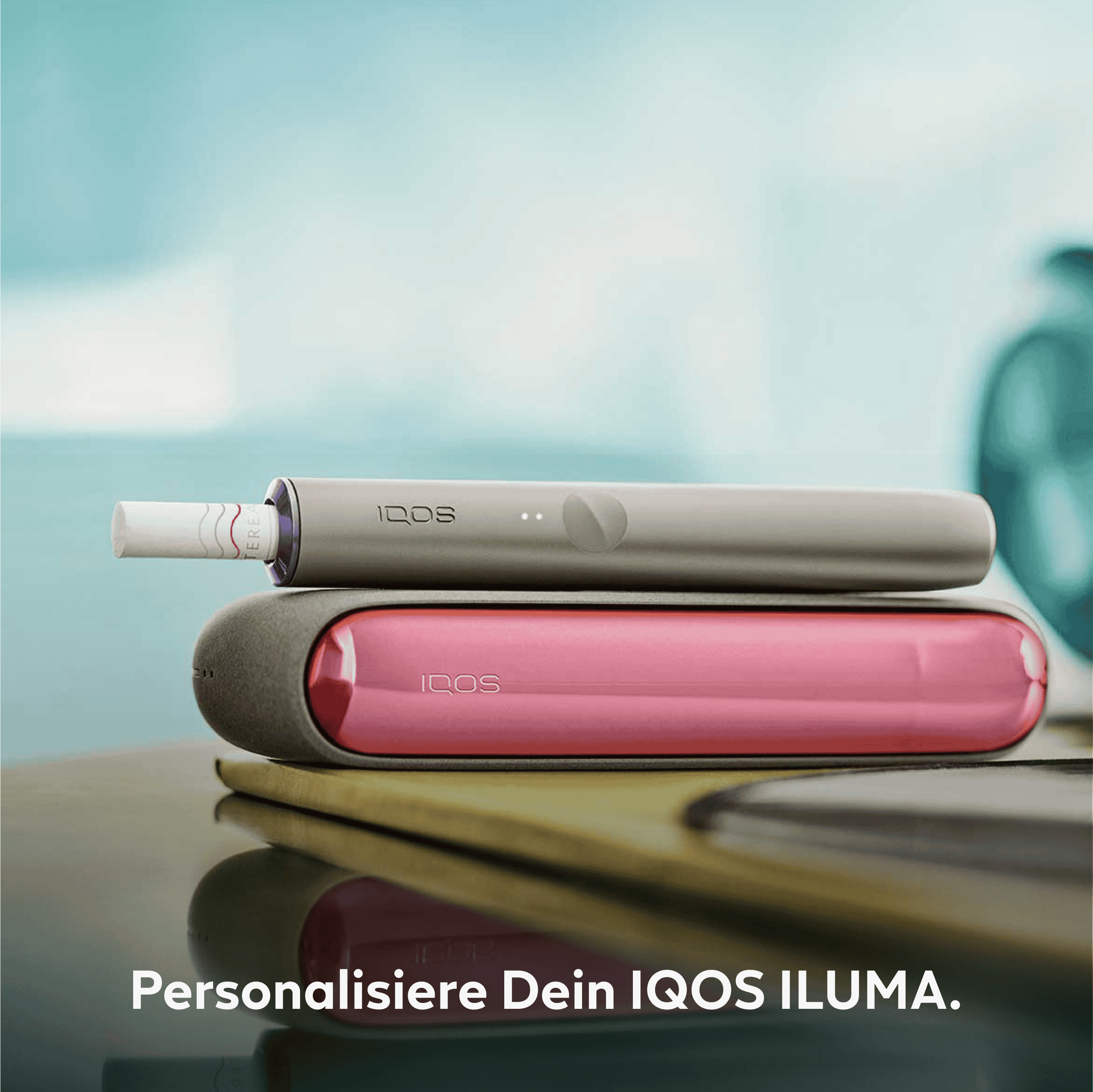 IQOS ILUMA Klappen-Cover Orange Glow - Leuchtend | IQOS DE