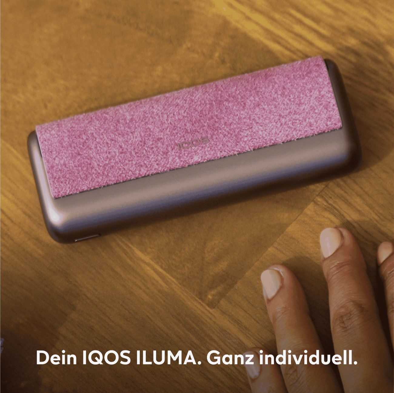 IQOS ILUMA Prime Wrap Pale Pink - Mikrofaser | IQOS DE