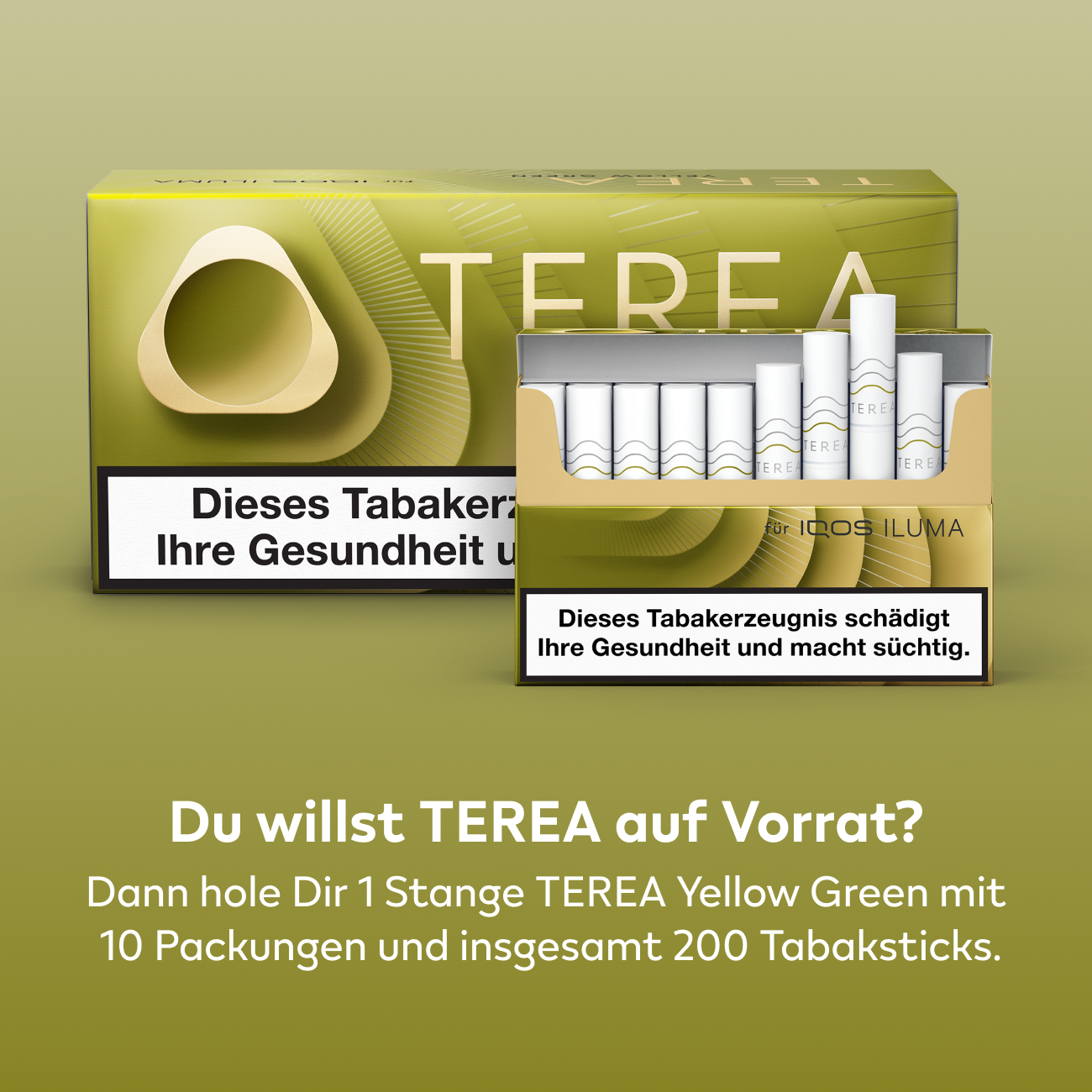 TEREA Yellow Green kaufen | Für IQOS ILUMA | IQOS DE