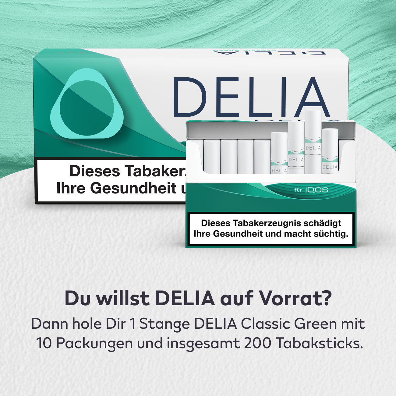 DELIA Classic Green kaufen | Für IQOS ILUMA | IQOS DE