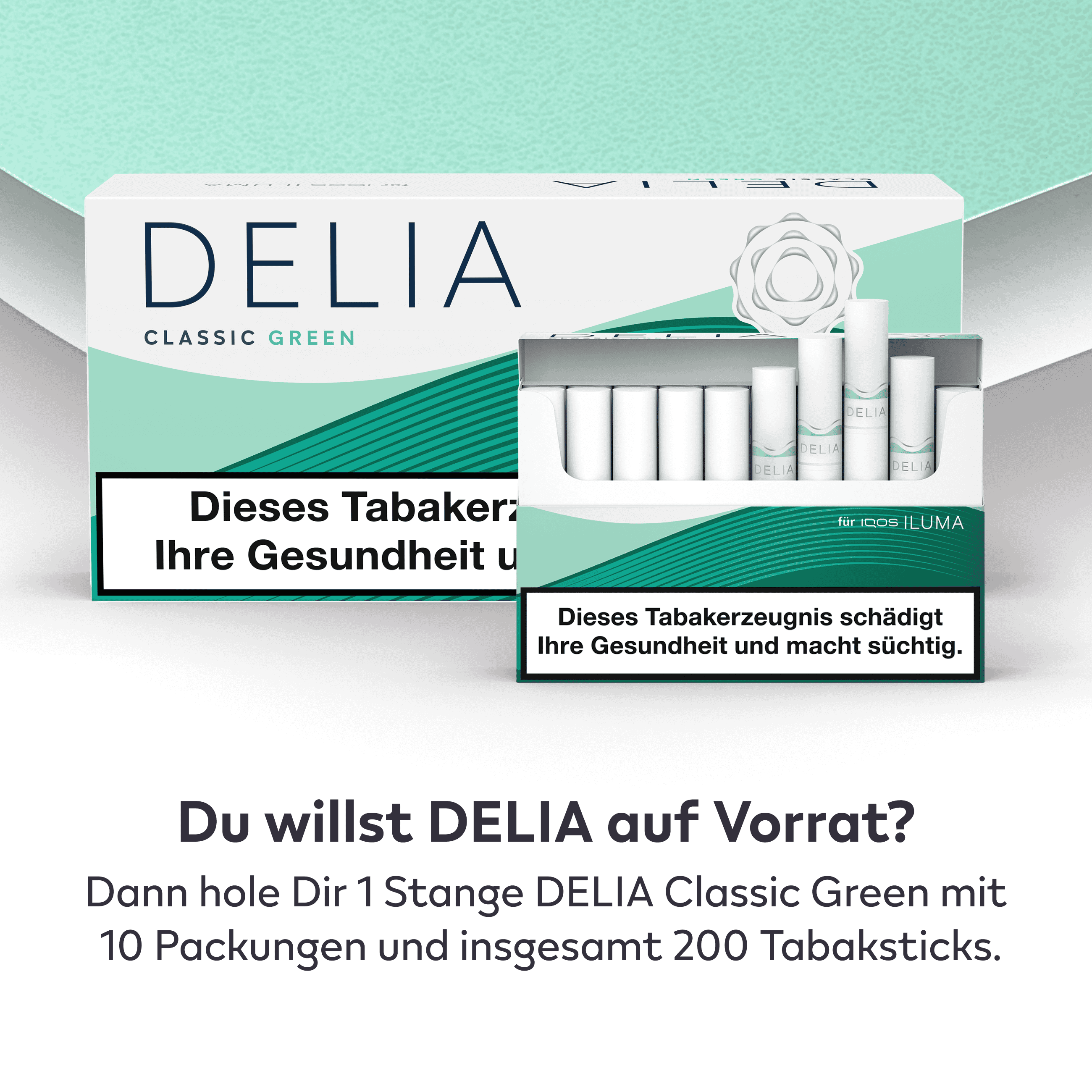 DELIA Classic Green kaufen | Für IQOS ILUMA | IQOS DE