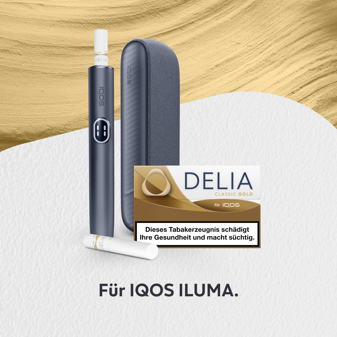 DELIA Classic Gold kaufen | Für IQOS ILUMA | IQOS DE