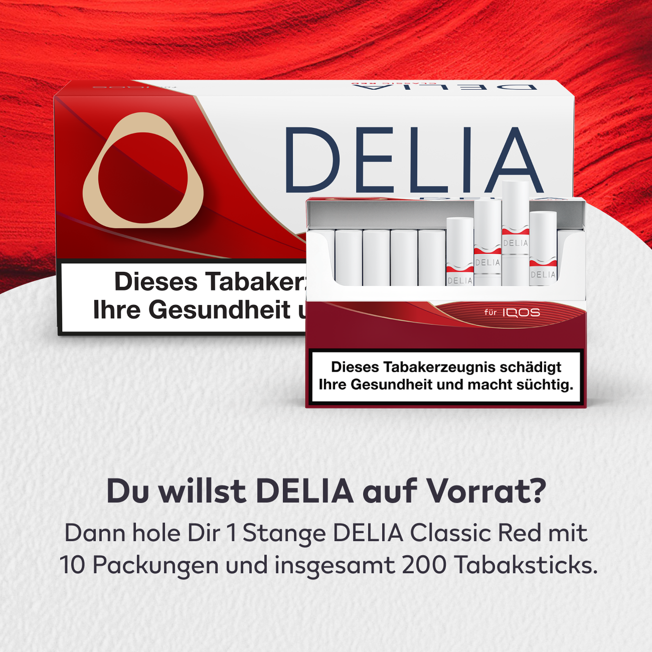 DELIA Classic Red kaufen | Für IQOS ILUMA | IQOS DE