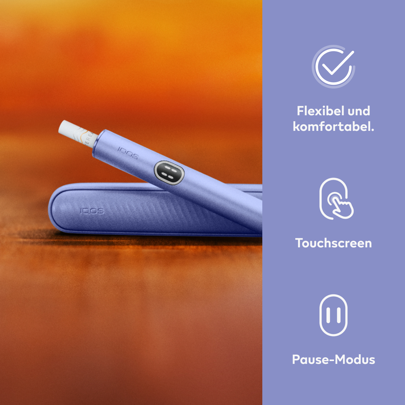 Jetzt kaufen: IQOS ILUMA i Kit - Digital Violet | IQOS DE