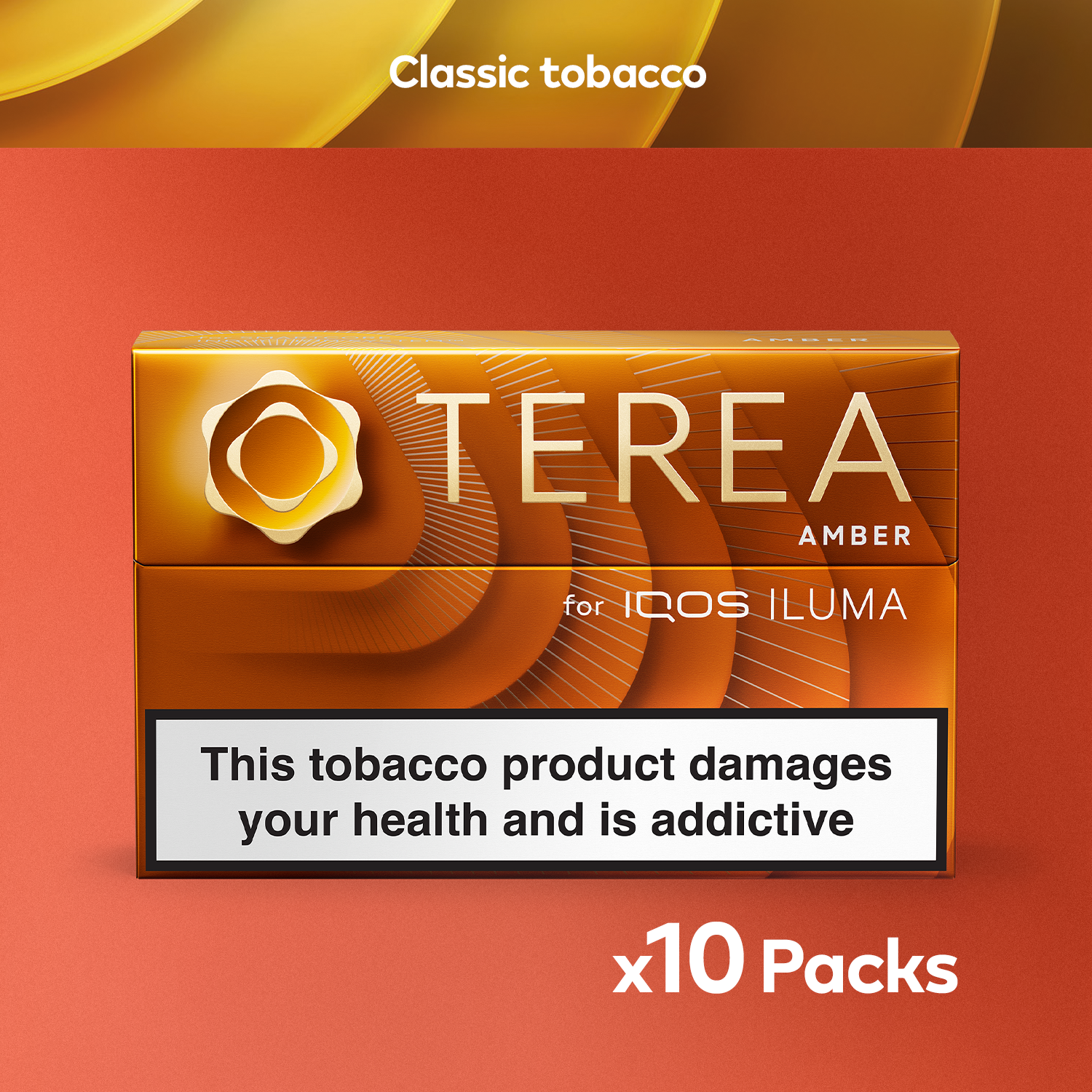 Buy TEREA Amber 10-pack-bundle for IQOS ILUMA | IQOS UK