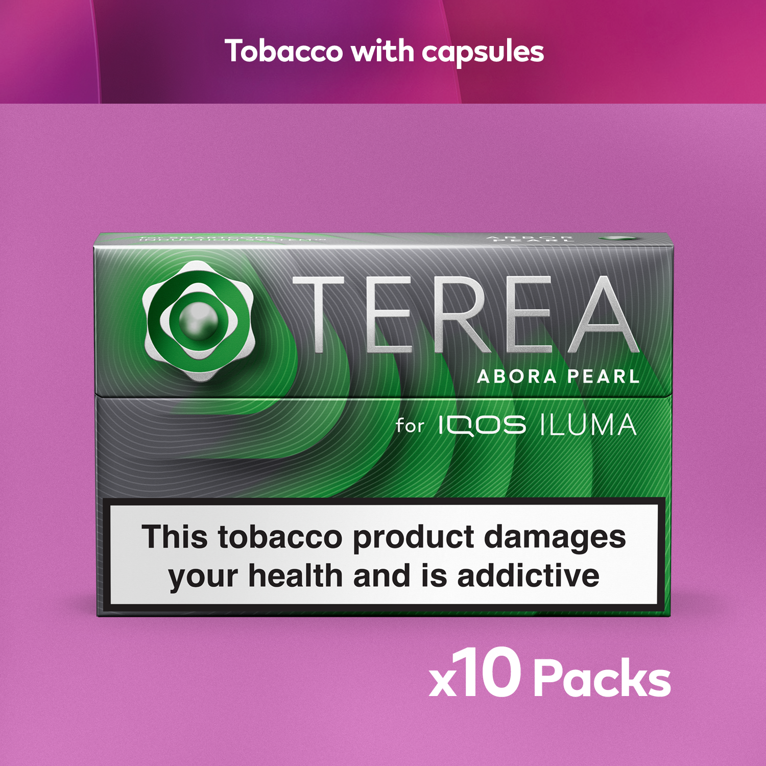 Buy TEREA Abora Pearl 10-pack-bundle for IQOS ILUMA