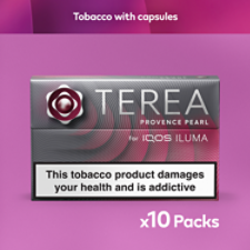 Buy TEREA Provence Pearl Bundle | 10 Packs - 200 Tobacco Sticks | IQOS UK