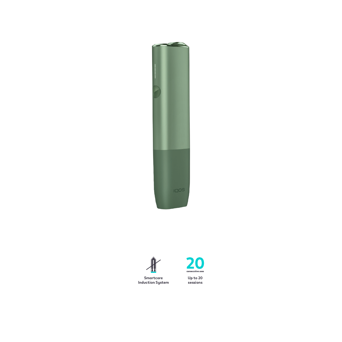 Buy IQOS lLUMA ONE Moss Green device | IQOS Indonesia