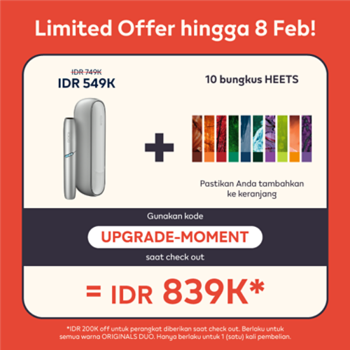 IQOS e-Shop Temukan keunggulan dari Tembakau Bebas Asap | IQOS Indonesia