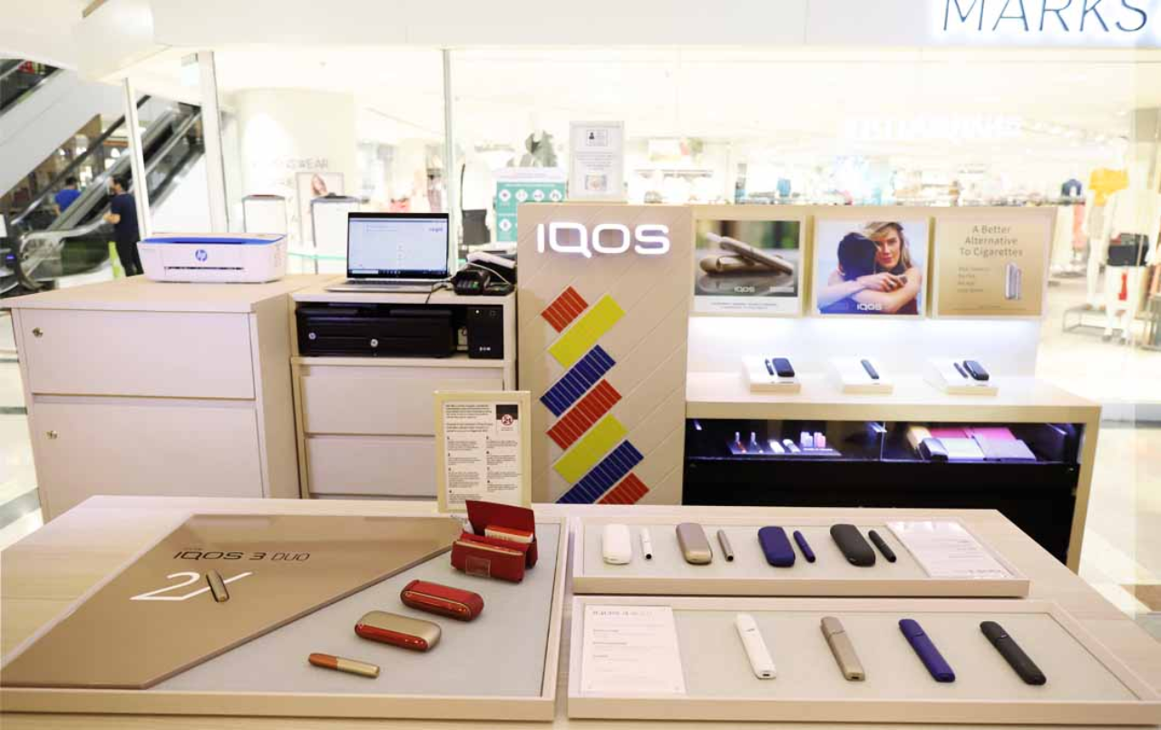 IQOS Pop-Up Store Glorietta | Level 1, Glorietta 4 - Ayala Center ...