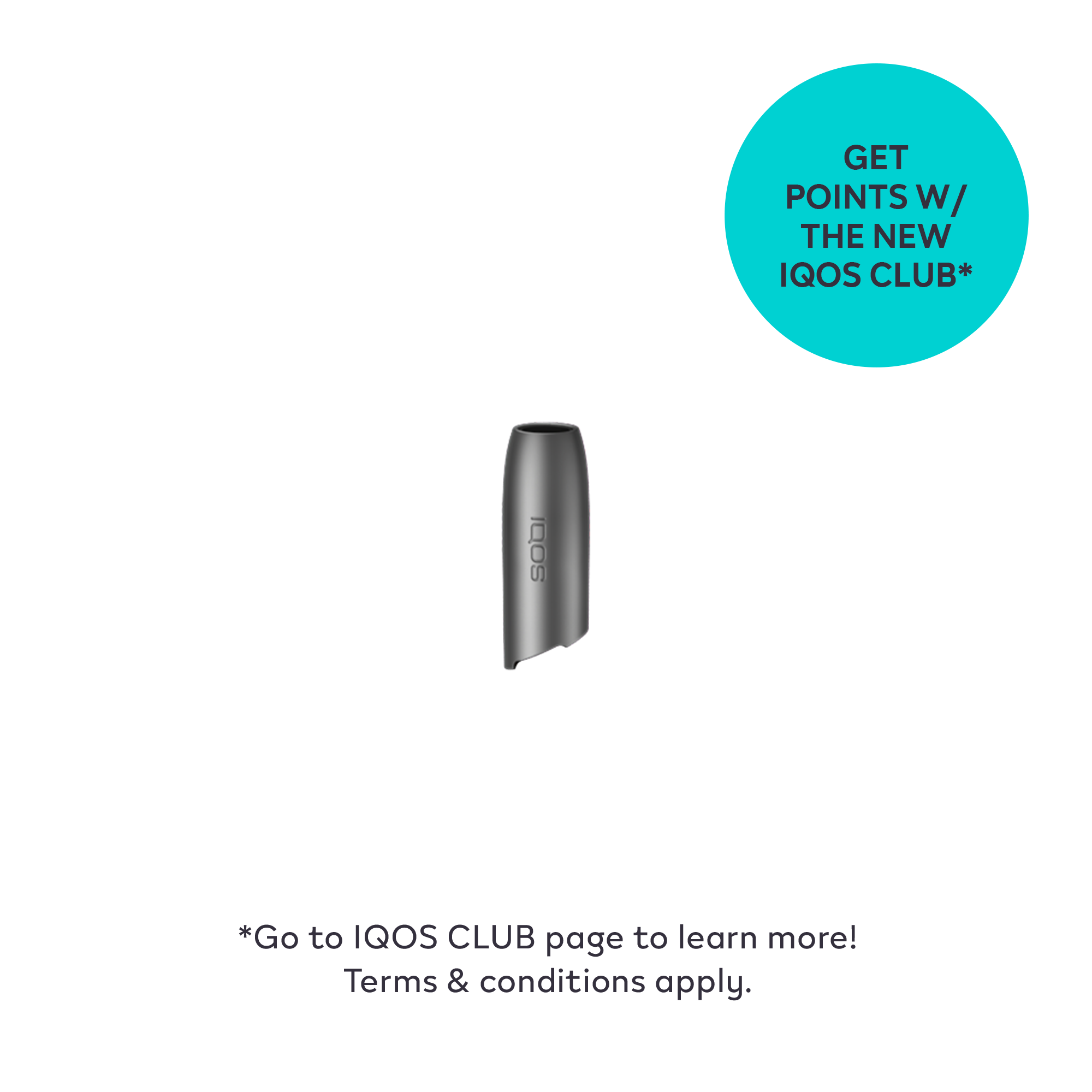 IQOS 3 DUO Colored Cap Pewter | IQOS Philippines | IQOS Philippines