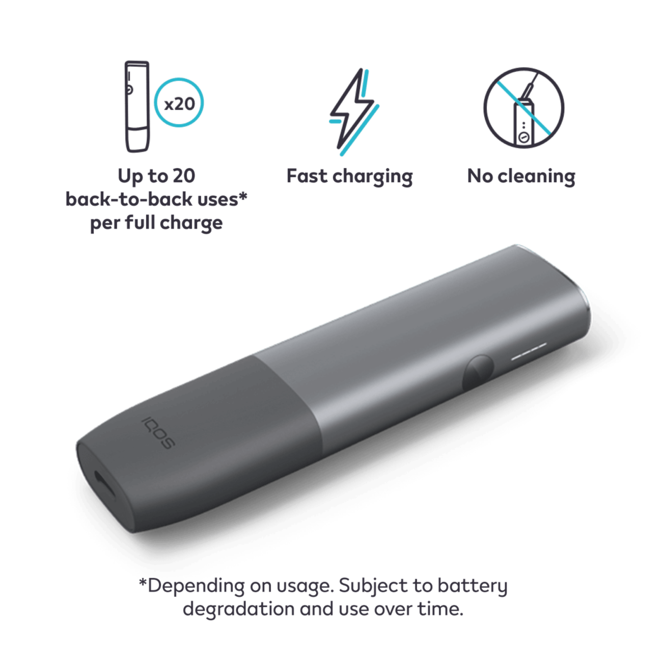 Buy IQOS ILUMA One Kit Pebble Grey | IQOS Philippines