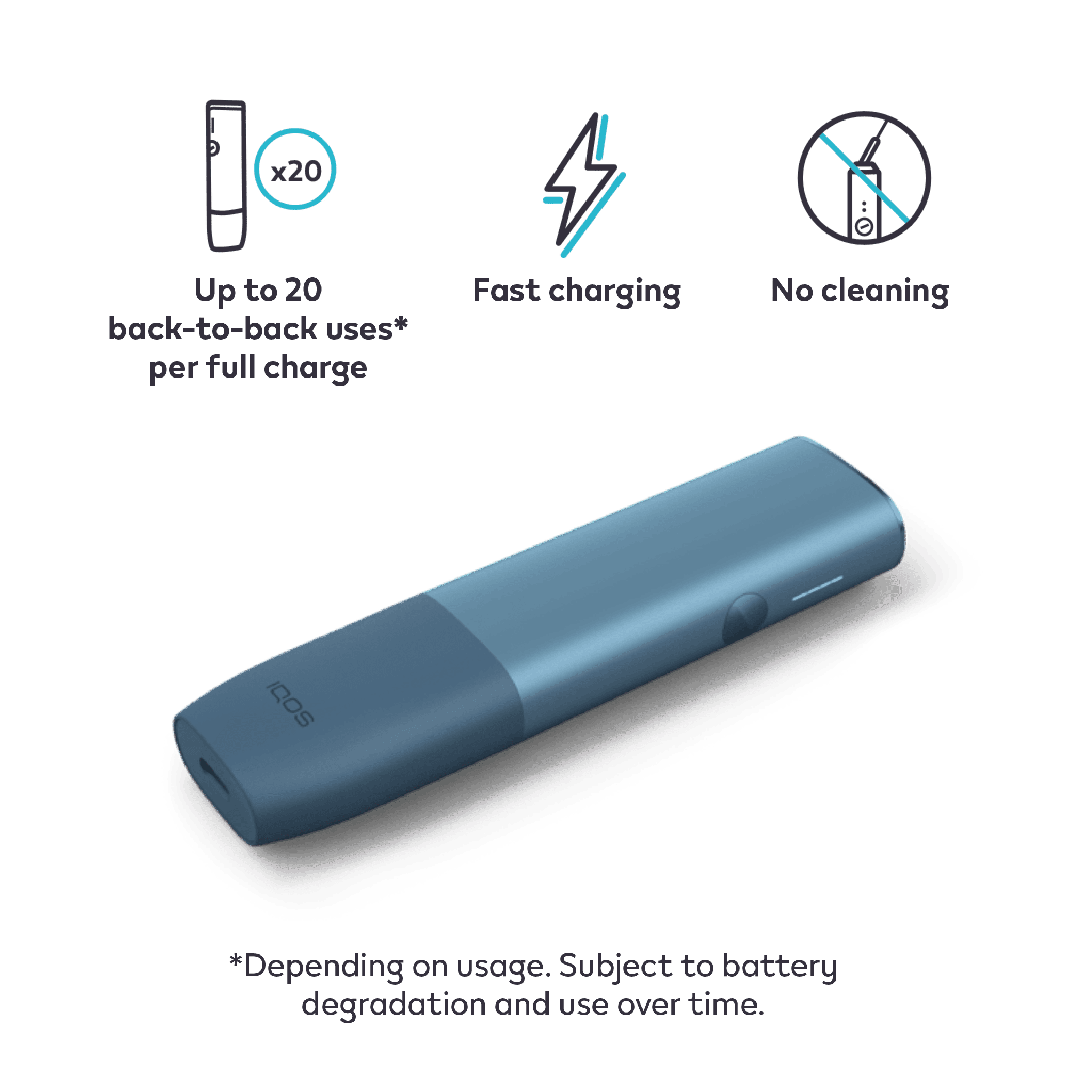 Buy IQOS ILUMA One Kit Azure Blue | IQOS Philippines