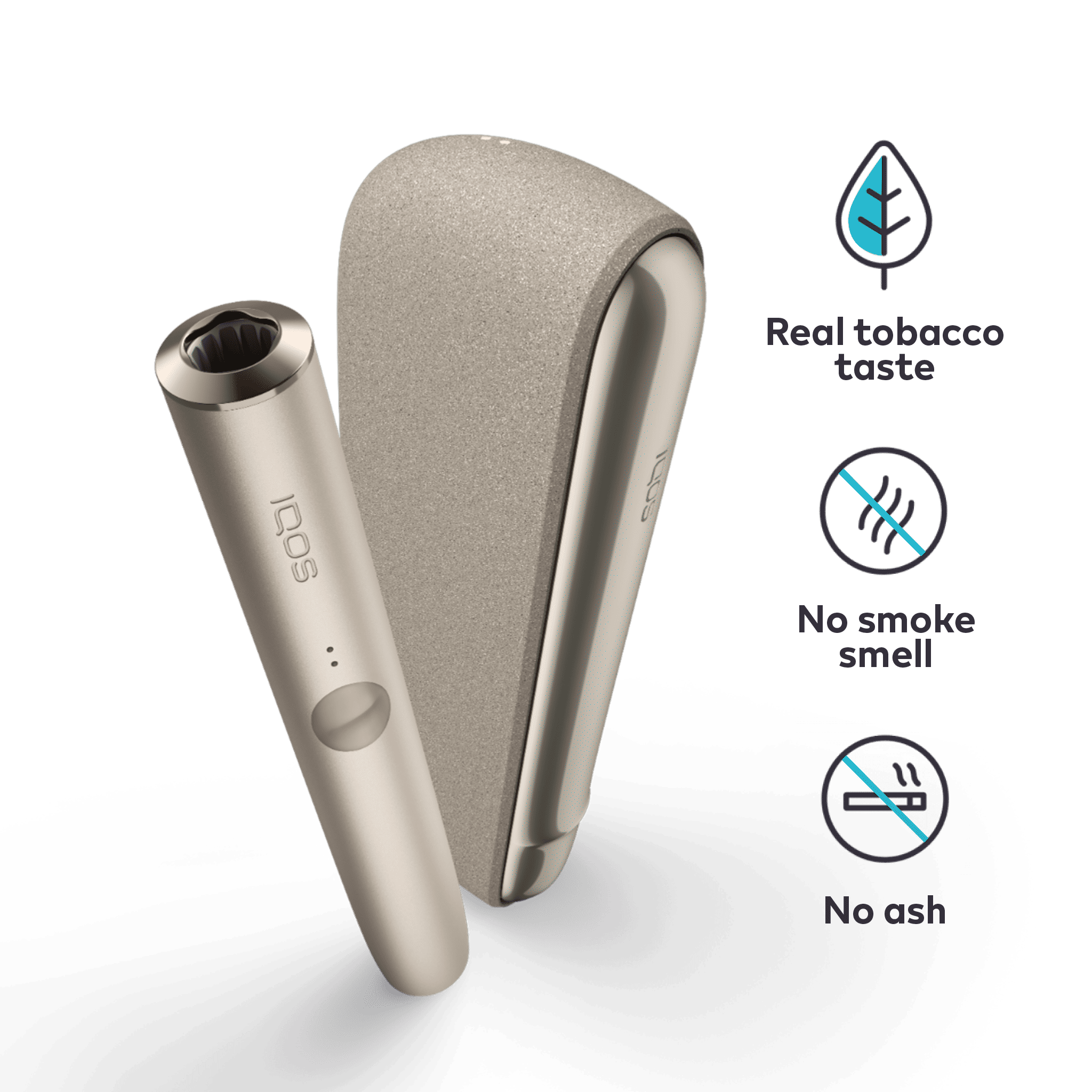 Buy New Heating Tobacco Devices Pebble Beige lLUMA | IQOS Philippines