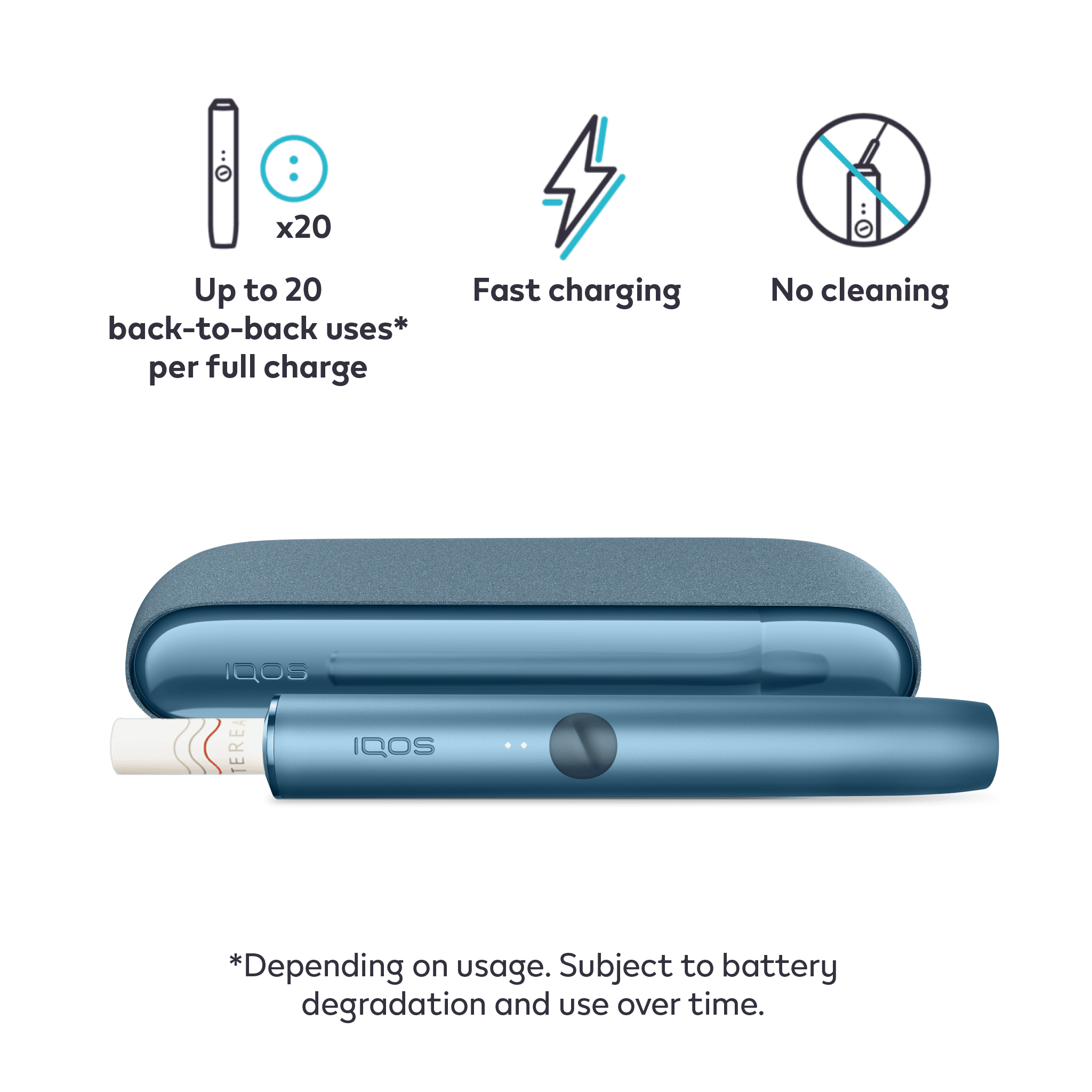 Buy IQOS ILUMA Kit Azure Blue | IQOS Philippines