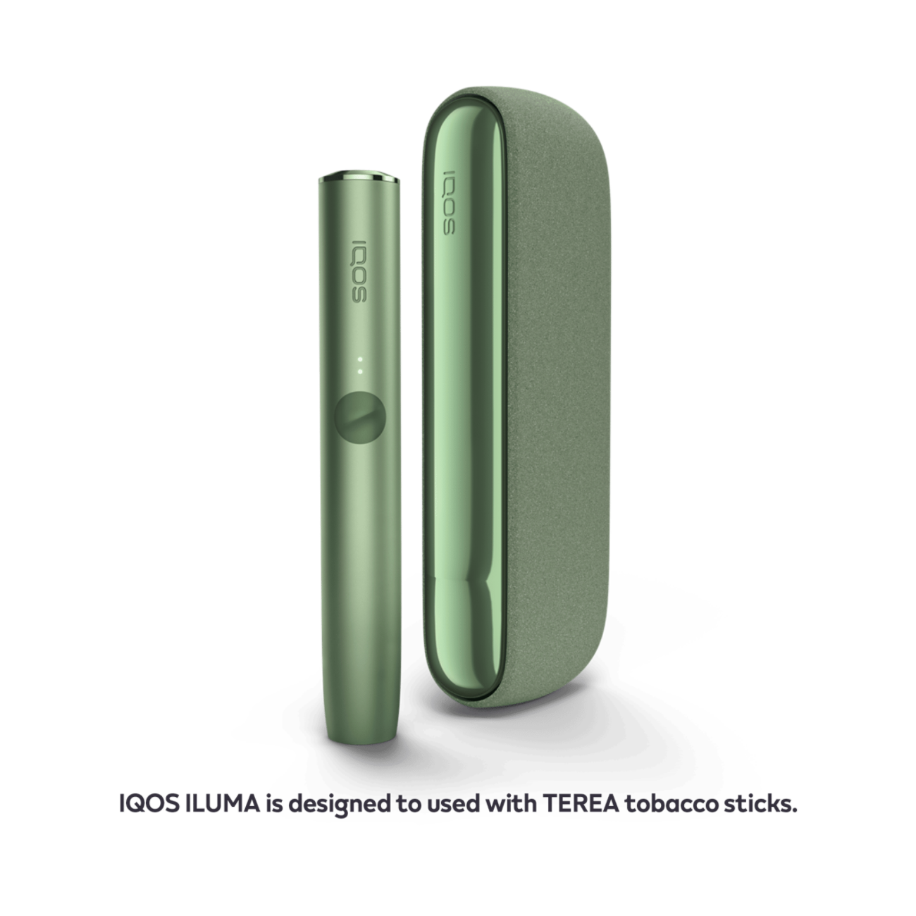 Buy New Heating Tobacco Devices Moss Green lLUMA | IQOS Philippines