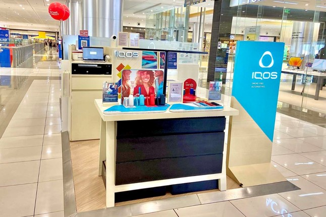 IQOS Pop-Up Store SM City Grand Central | Level 4, SM City Grand ...