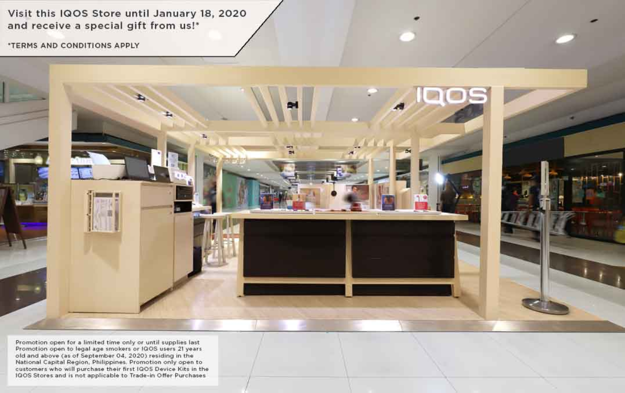 IQOS Pop-Up Store SM Fairview | Ground Floor, AX2, SM City Fairview ...