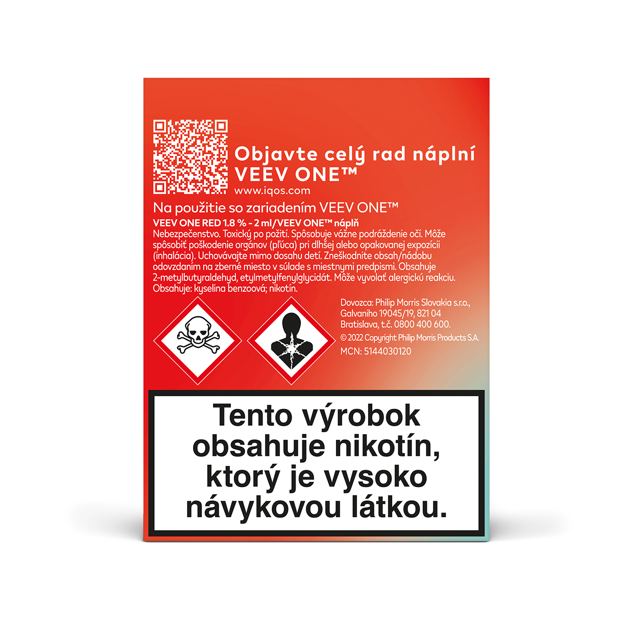 Kúp VEEV One Red - krabičku s dvoma náplňami | IQOS SK