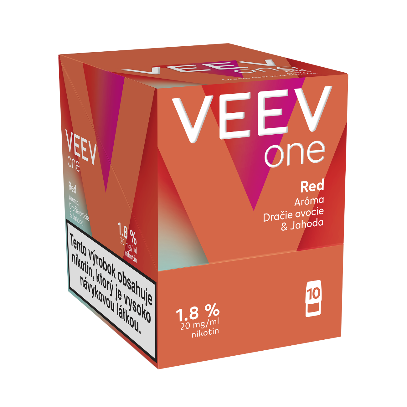 Kúp VEEV One Red kartón: 5x2 náplne | IQOS SK