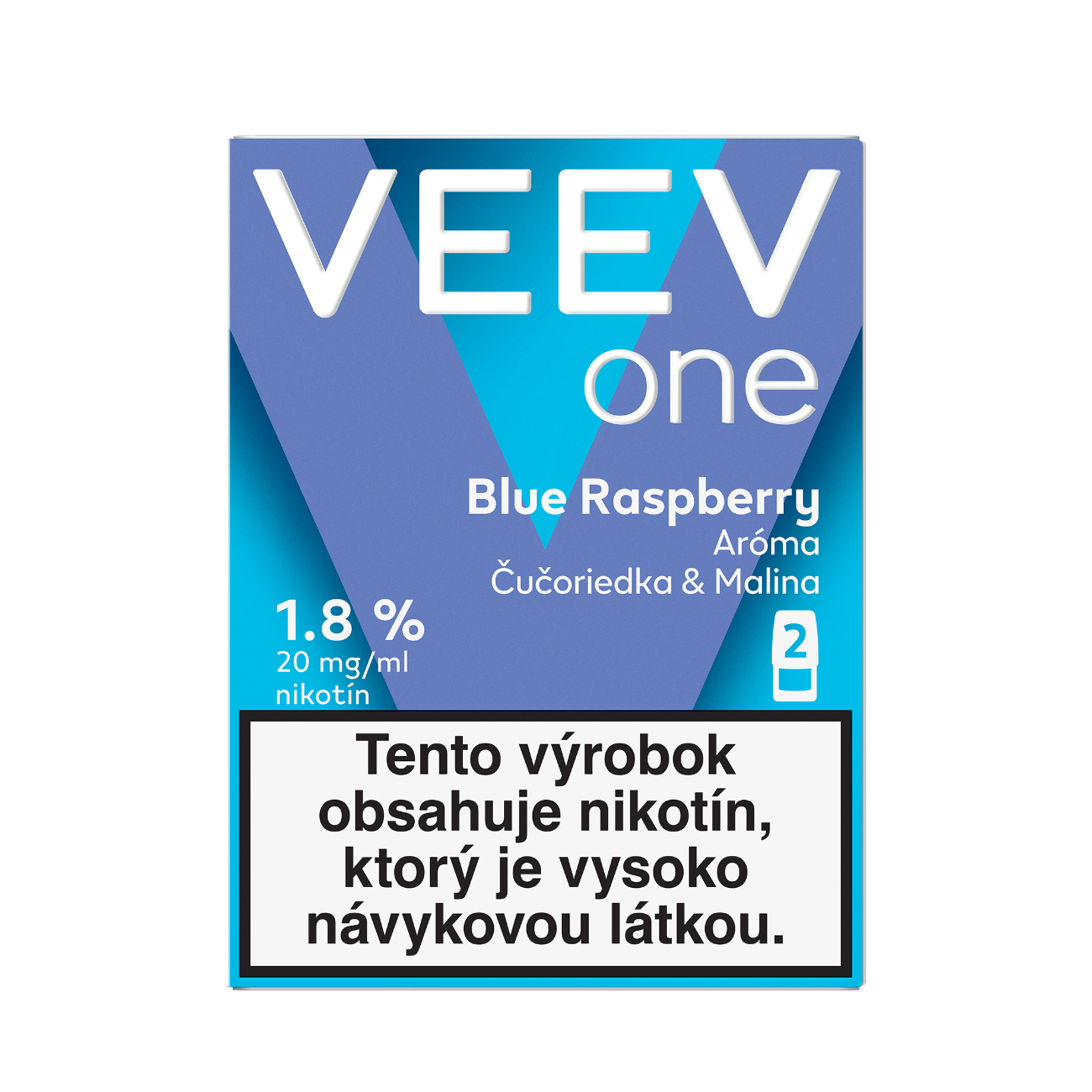 Kúp VEEV One Blue Raspberry - krabičku s dvoma náplňami | IQOS SK
